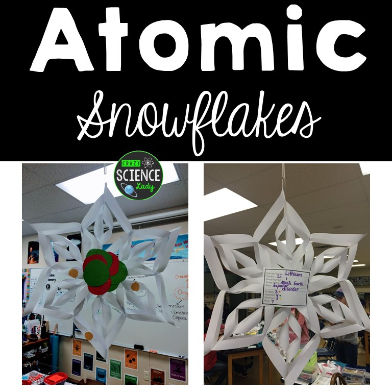 atomic snowflakes PREVIEW – Crazy Science Lady